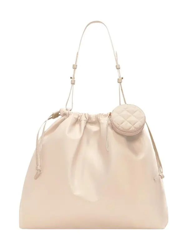 Mz Wallace Small Waverly Nylon Shoulder Bag - Buff