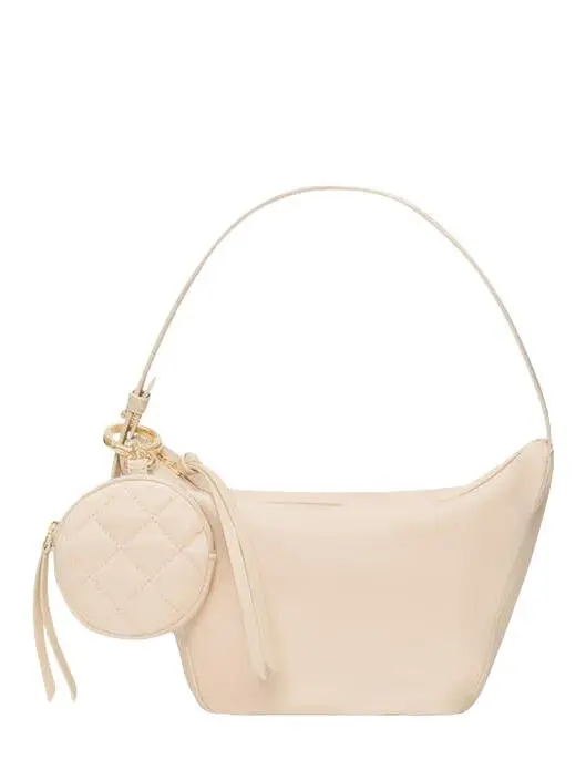 Mz Wallace Small Waverly Nylon Shoulder Bag - Buff