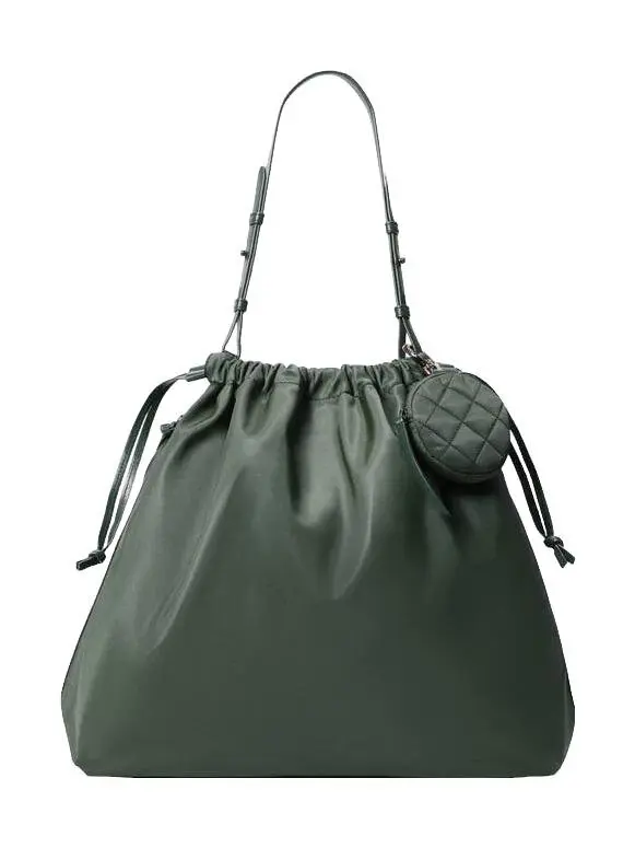 Mz Wallace Waverly Nylon Shoulder Bag - Juniper