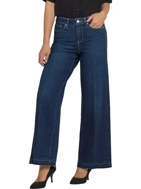 NYDJ Teresa Release Hem Wide Leg Jeans - Midnight Breeze