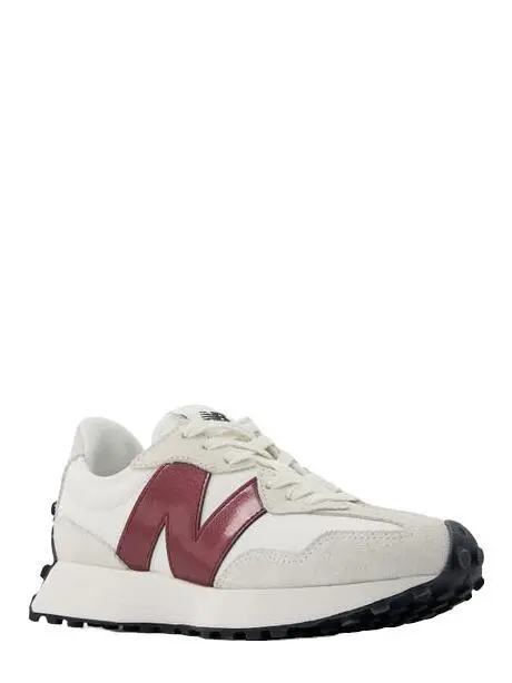 NEW BALANCE 327 Lace-up Sneakers - Sea Salt/monarch Burgundy