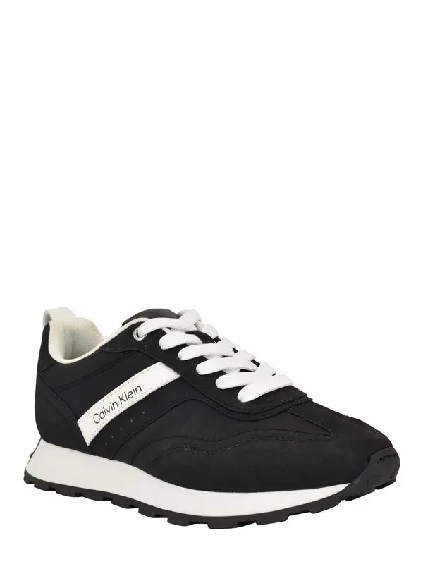 Calvin Klein Runner-inspired Sneakers - Black