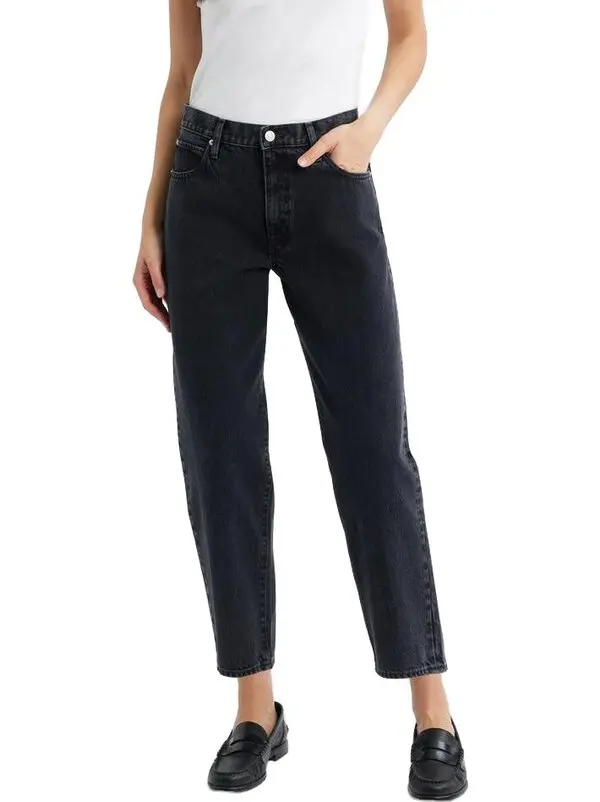 FRAME The Candle High Waist Barrel Jeans - Mystic