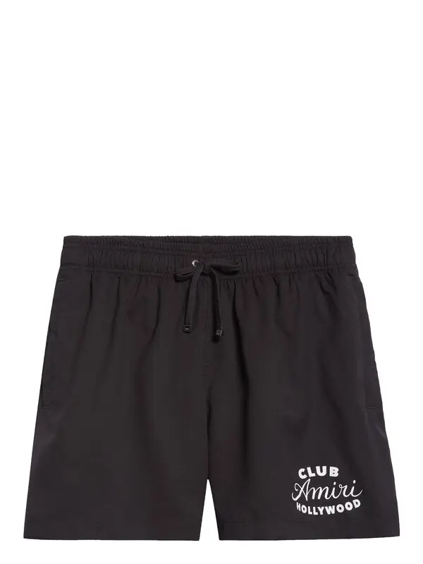 Amiri Club Swim Trunks - Black