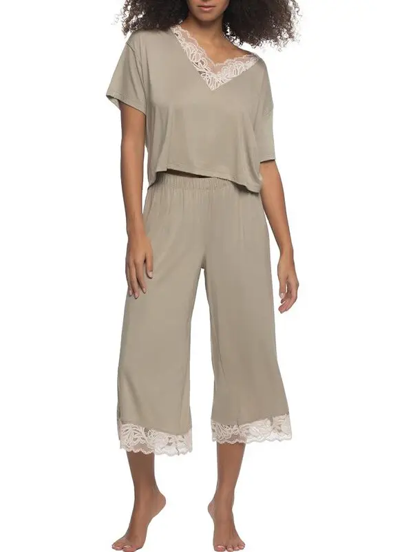 Felina Amelie Crop Pajamas - Abby Stone
