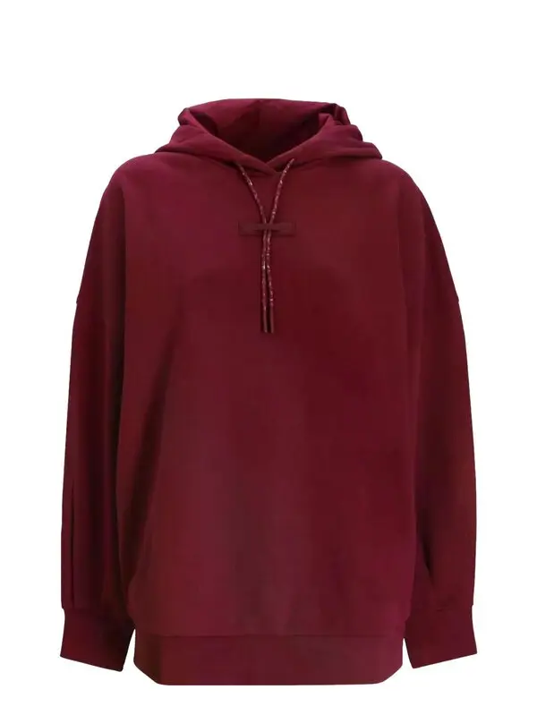 Armani Exchange Logo Detail Hoodie - Red