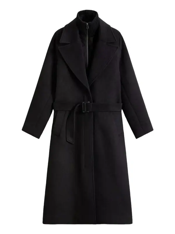 Woolrich Wool-blend Coat - Black