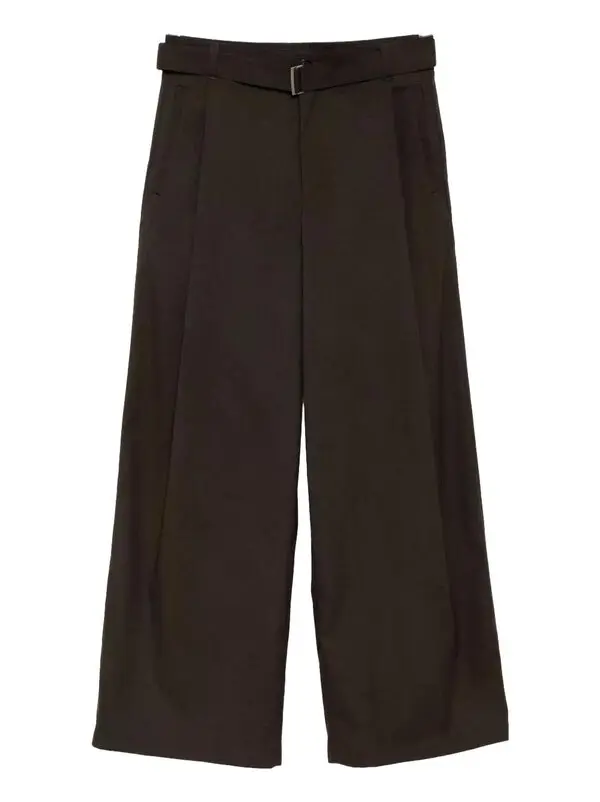 SONGZIO Belted Trousers - Brown