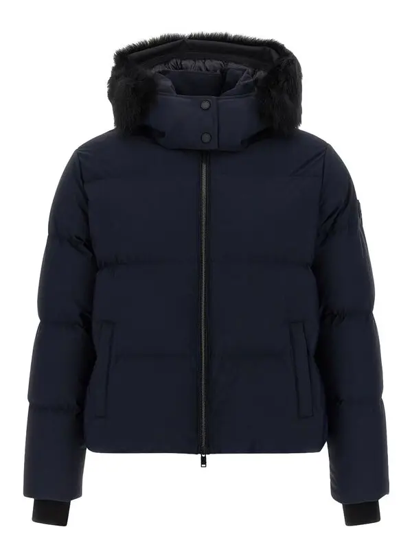 Moose Knuckles Misti Puffer Down Jacket - Blue
