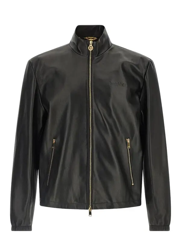 Versace Plongé Nappa Jacket - Black