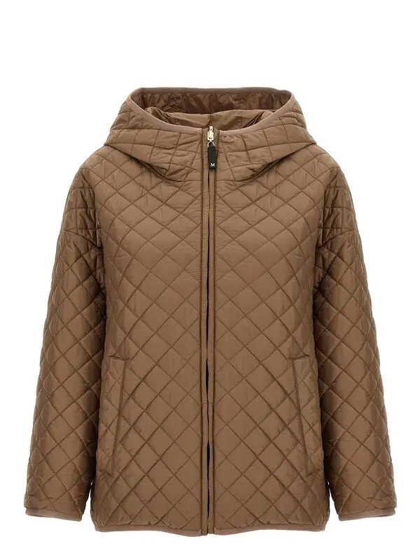 Max Mara Leo' Reversible Jacket - Beige