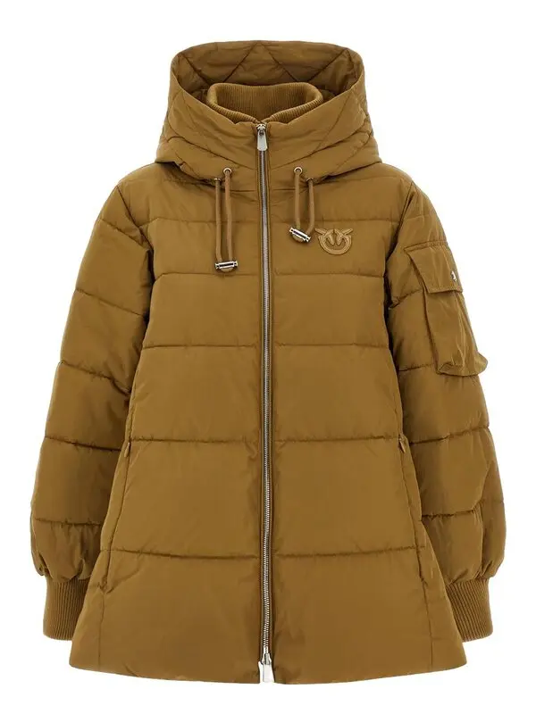 Pinko Crusca Down Jacket - Beige