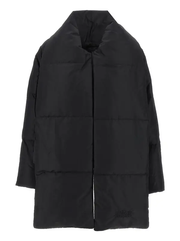 MAISON MARGIELA Scarf Down Jacket - Black