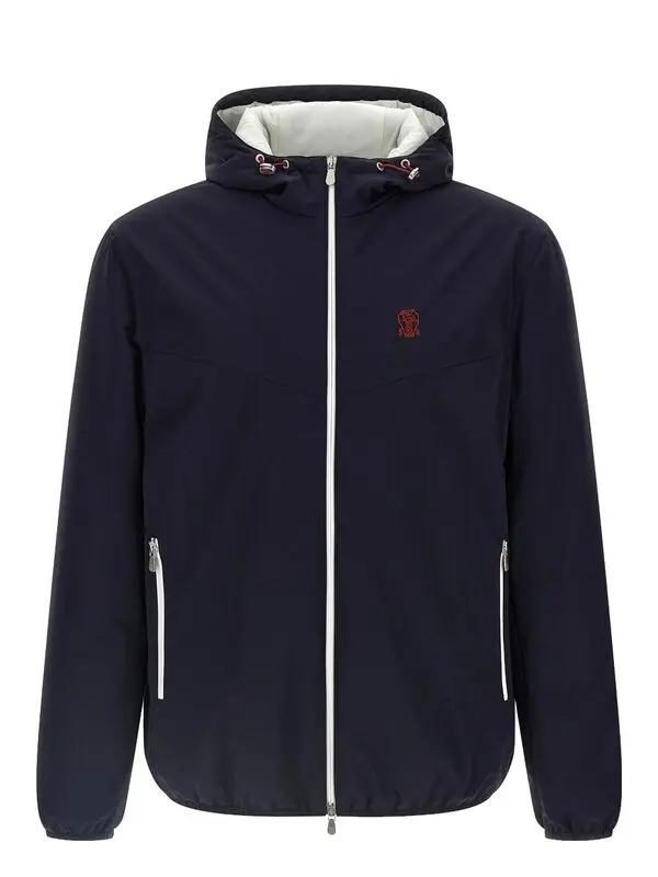 Brunello Cucinelli Windproof Jacket - Blue