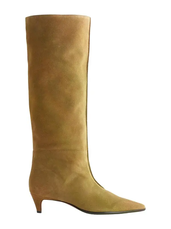 Madewell The Emilie Tall Suede Boots - Classic Desert