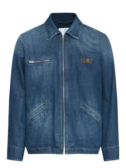 MAISON MARGIELA Sports Jacket - Medium Blue