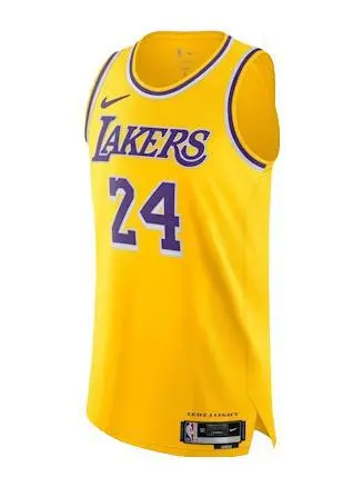 Nike La Lakers Kobe Bryant #24 Leave A Legacy Jersey - Yellow