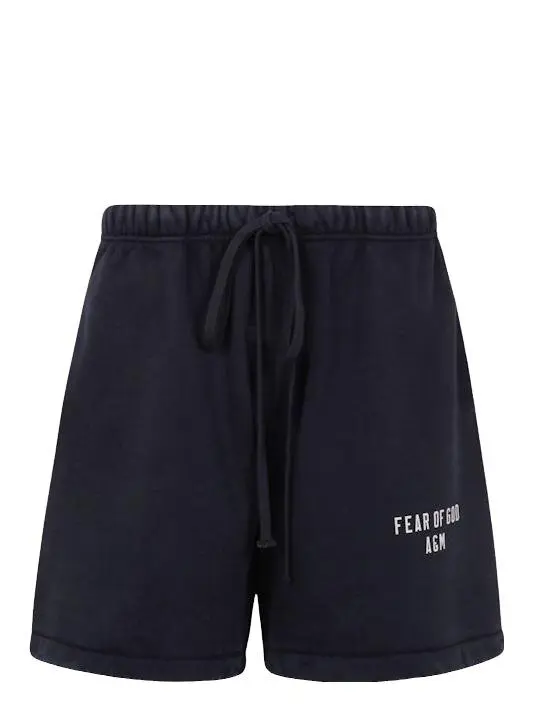 Fear Of God Essentials Heavy Fleece Soccer Shorts - Black