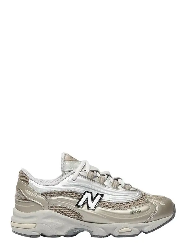 NEW BALANCE 1000 - Arid Stone/light Silver Metallic/dark Alpine Green