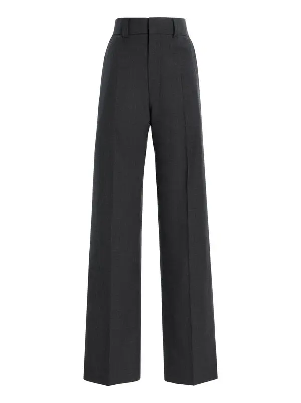 LEMAIRE Tailored Straight Leg Trousers - Grey