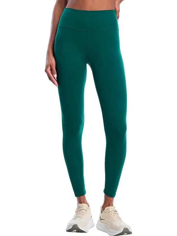 Aqua Athletics High Rise 7/8 Leggings Exclusive - Spruce