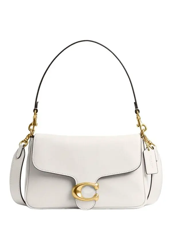 COACH Soft Tabby Shoulder Bag - Smooth Leather/brass/chalk