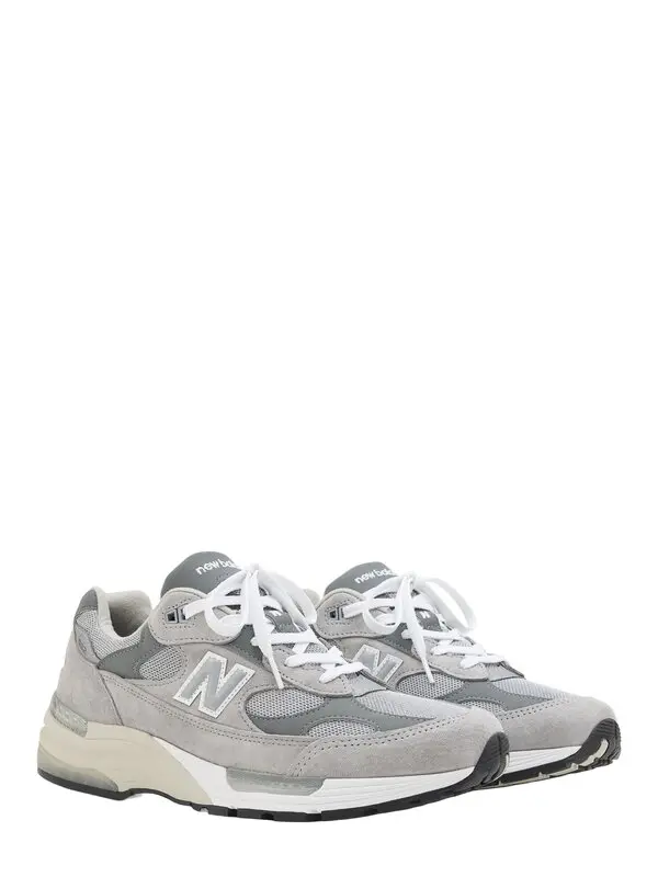 NEW BALANCE Made In Usa 992 Core - Grey With Grey 006 And White