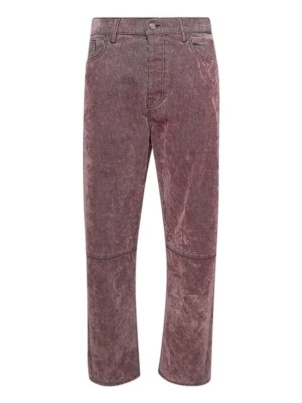 NAHMIAS Flocked Venice Jeans - Pink