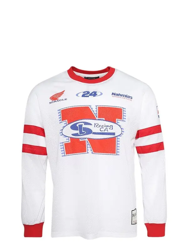 NAHMIAS Racing Mesh Jersey - White