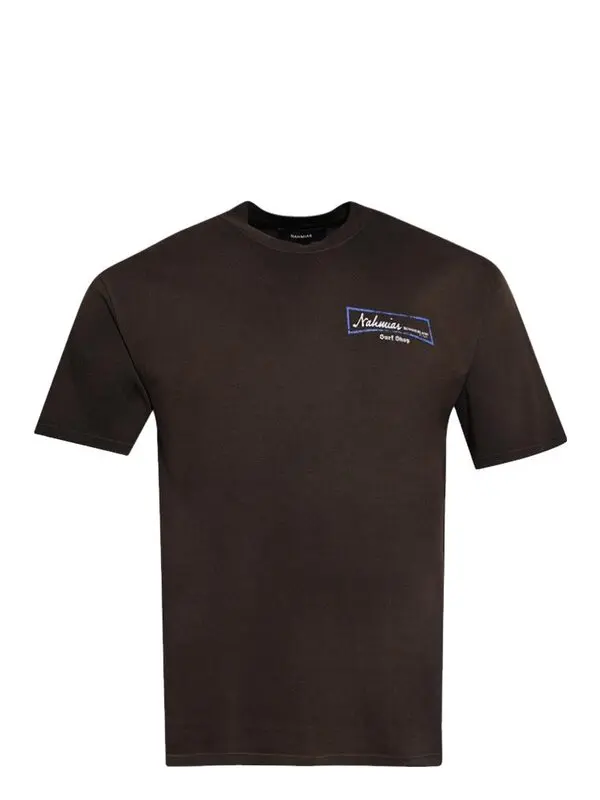 NAHMIAS Surf Shop Boxy Tee Sunfade - Brown