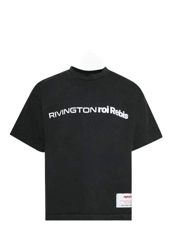 RIVINGTON ROI REBIS Metanoia Uso Cva T-shirt Jet - Black