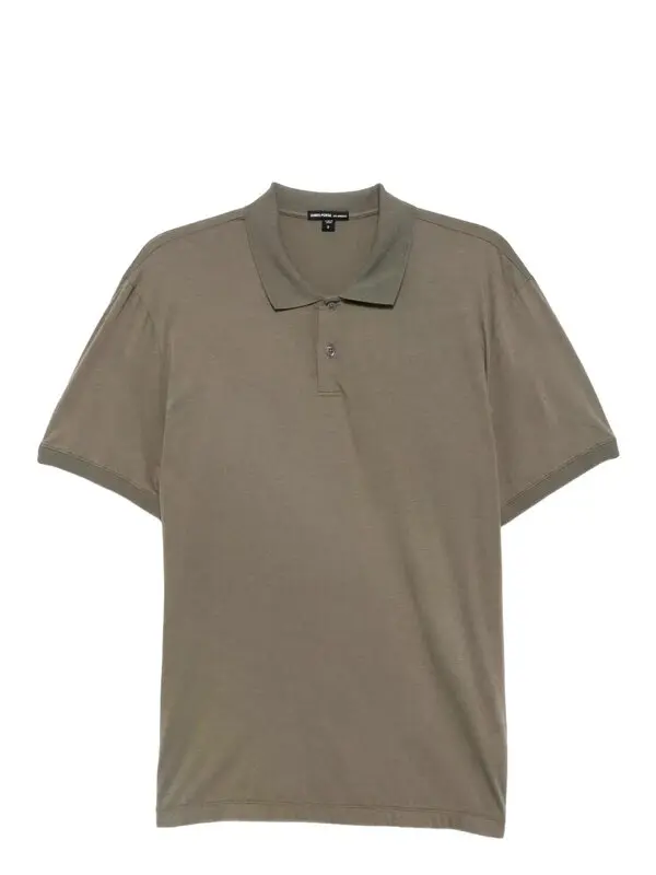 JAMES PERSE Luxe Lotus Polo Shirt - Green