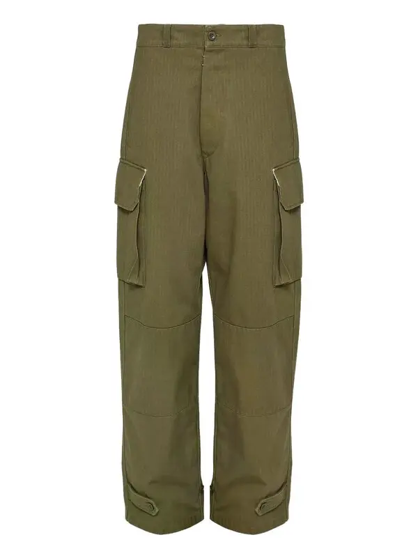 MAISON MARGIELA Cargo-pocket Trousers - Green