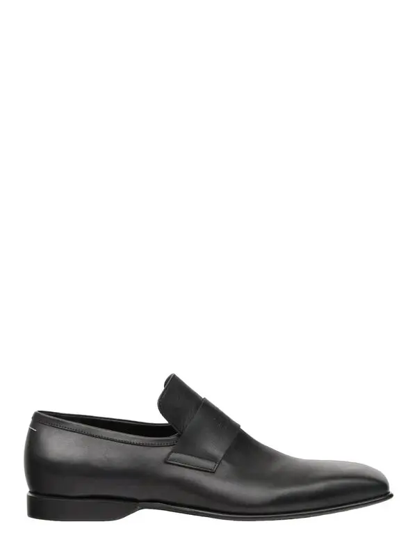 MAISON MARGIELA Leather Loafers - Black