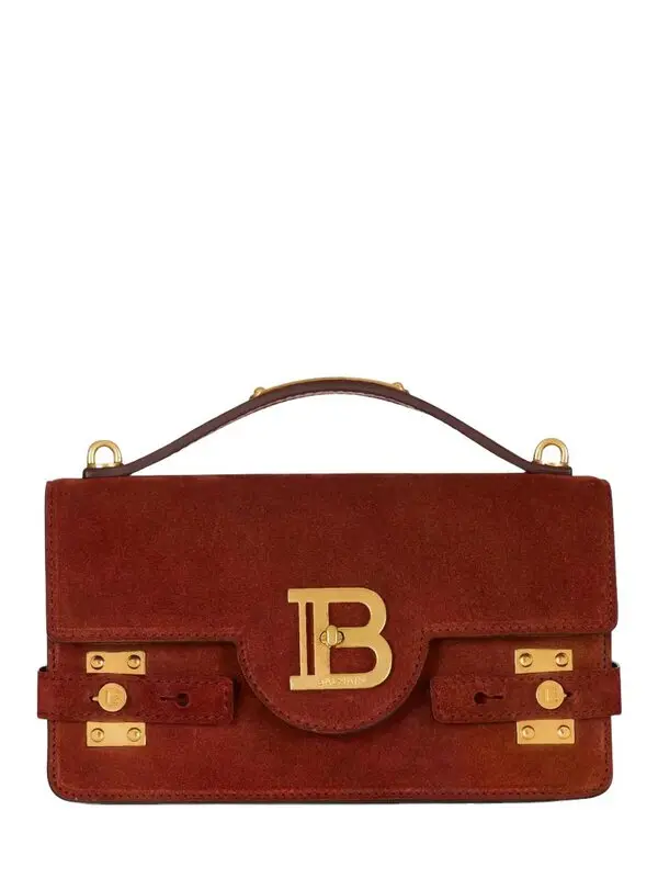 Balmain B-buzz Buckle Tote Bag - Red