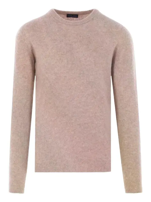 ROBERTO COLLINA Crew-neck Wool Sweater - Neutrals