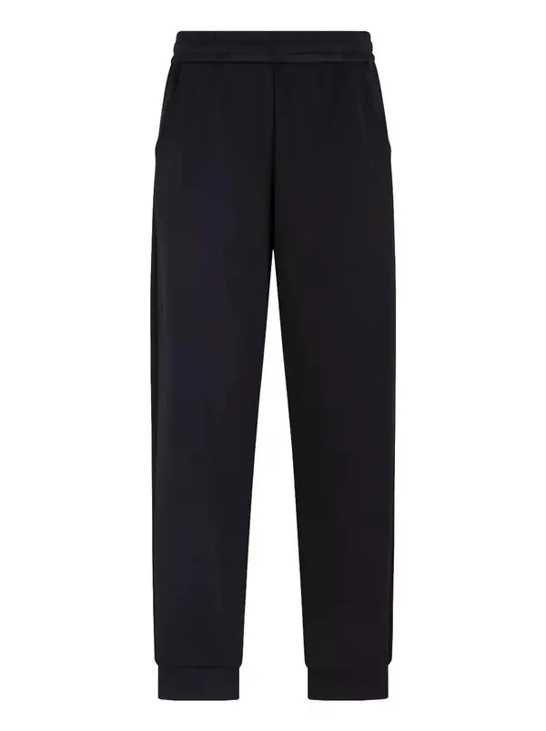 Giorgio Armani Straight-leg Trousers - Blue