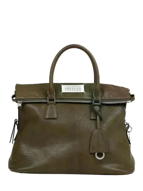MAISON MARGIELA Medium 5ac 'loved To Death' Shoulder Bag - Yellow