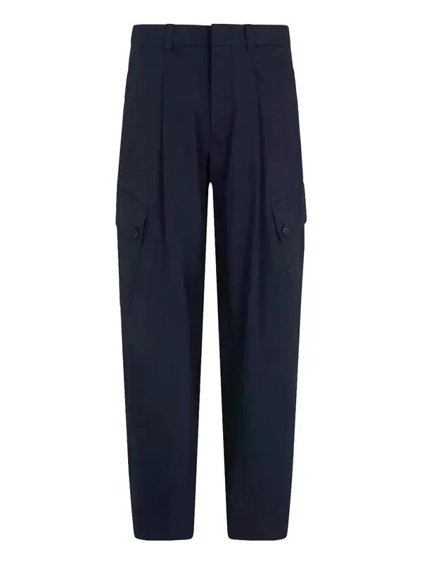 Giorgio Armani Straight-leg Trousers - Blue