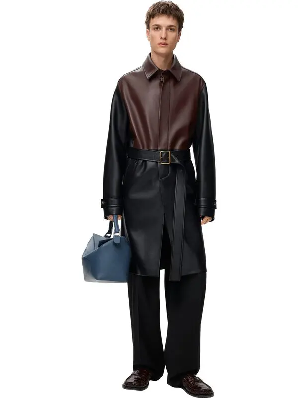 Loewe Nappa Lambskin Coat - Black