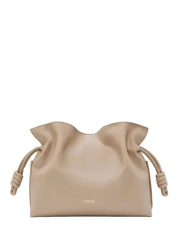 Loewe Medium Flamenco Clutch - Sand