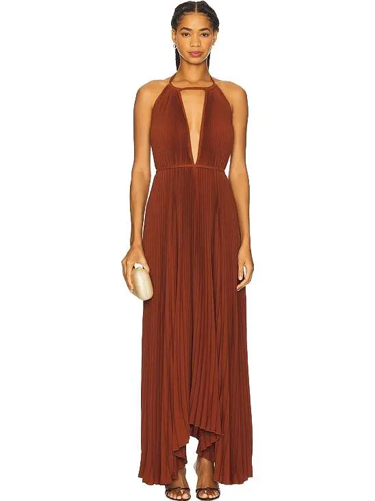 L'IDEE Boheme Gown - Terracotta