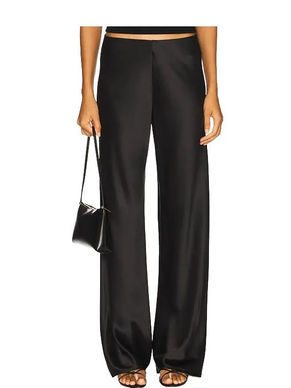 Cami Nyc Bristol Mid Rise Pant - Black