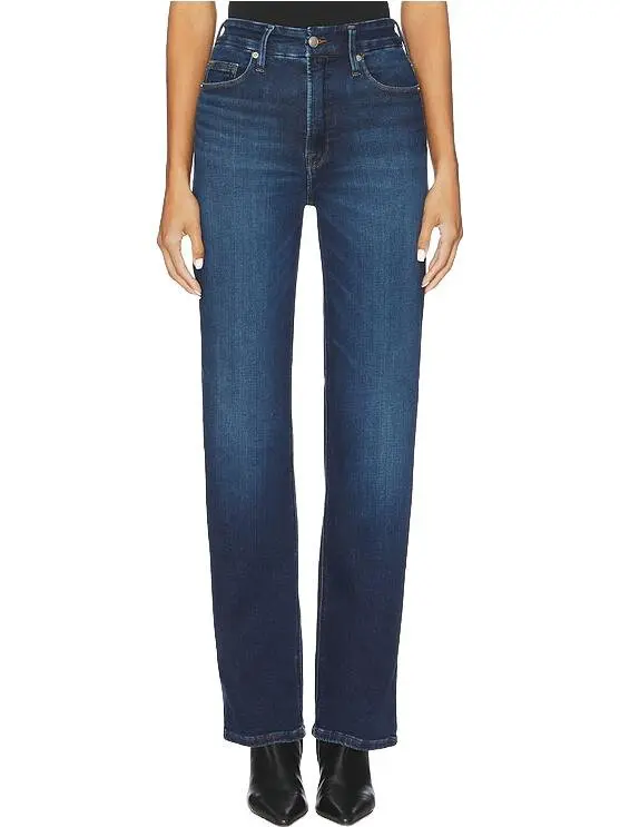 Good American Good True Straight Jeans - Indigo572