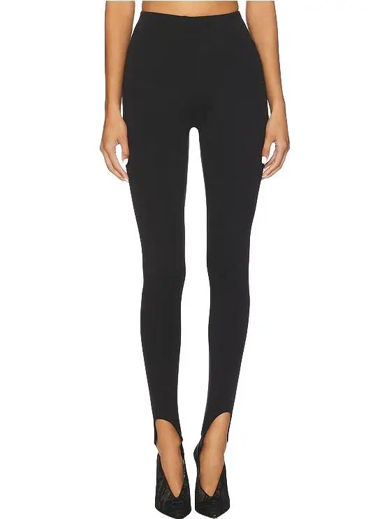 AFRM Jasmine Stirrup Pant - Noir