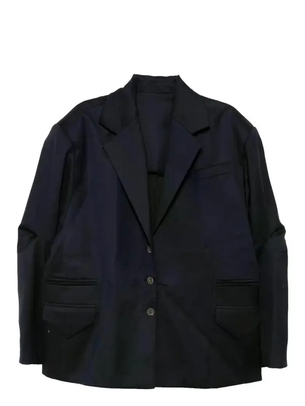 SONIA CARRASCO Single-breasted Blazer - Blue