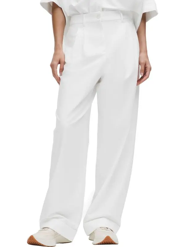 Lululemon Lululinen Trouser - White
