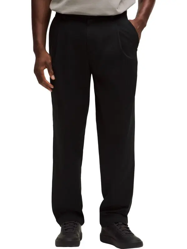 Lululemon Classic Fit Pleated Trouser - Black