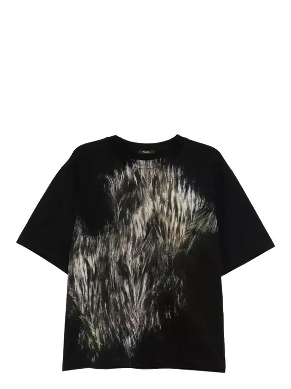 TAAKK Graphic-print T-shirt - Black