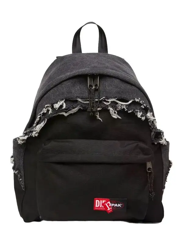 DIESEL® X Eastpak Frayed Backpack - Black